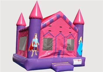 Magic Castle Bounce House - The Fun Train Party Rentals