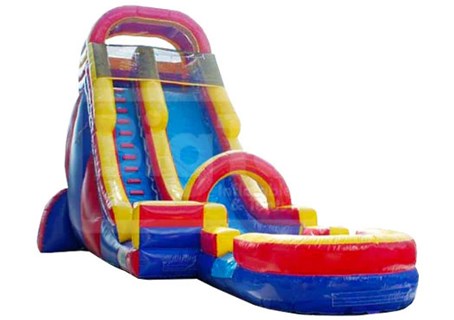 20' Rainbow XTreme Water Slide | The Fun Train Party Rentals