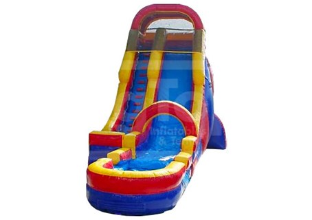 20' Rainbow XTreme Water Slide | The Fun Train Party Rentals